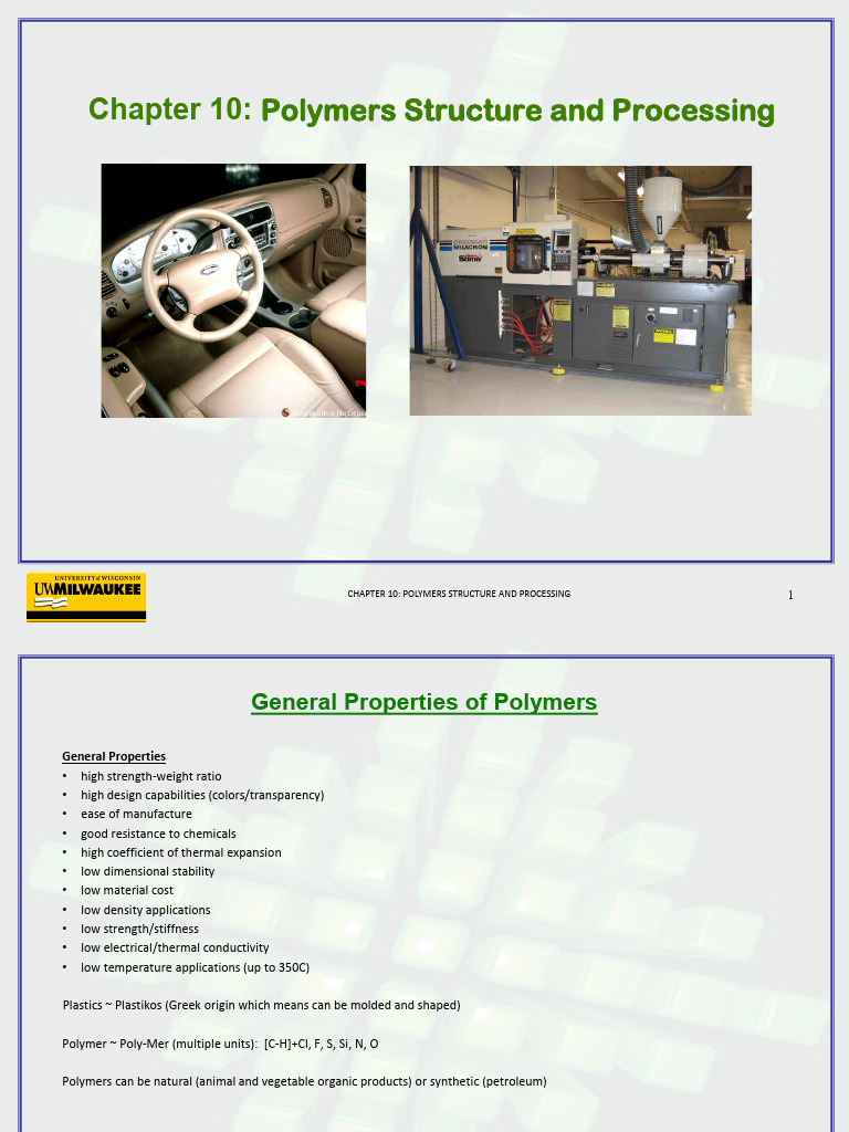 Polymers Processing | PDF