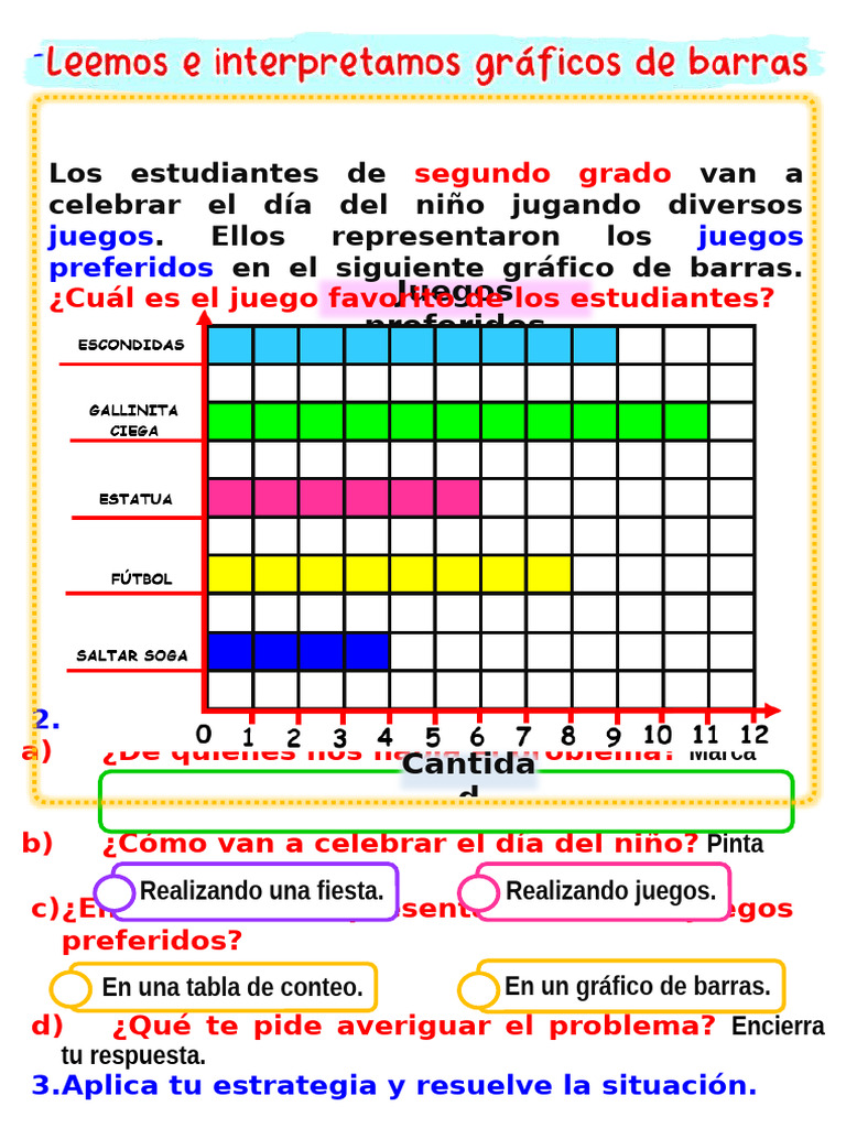 FICHA LEEMOS E INTERPRETAMOS GRÁFICOS DE BARRAS MAESTRA JANET | PDF