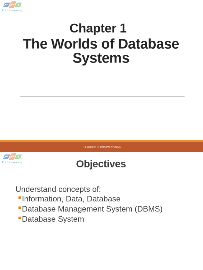 Database Introduction Chap1 | PDF
