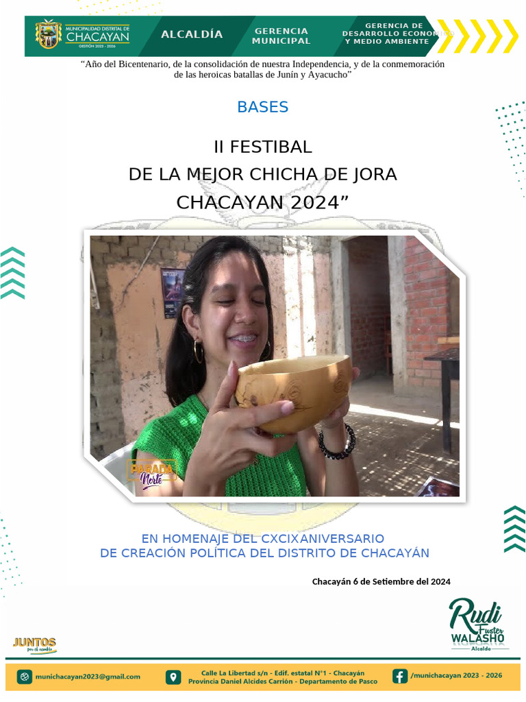 Ii Festibal Chicha de Jora | PDF