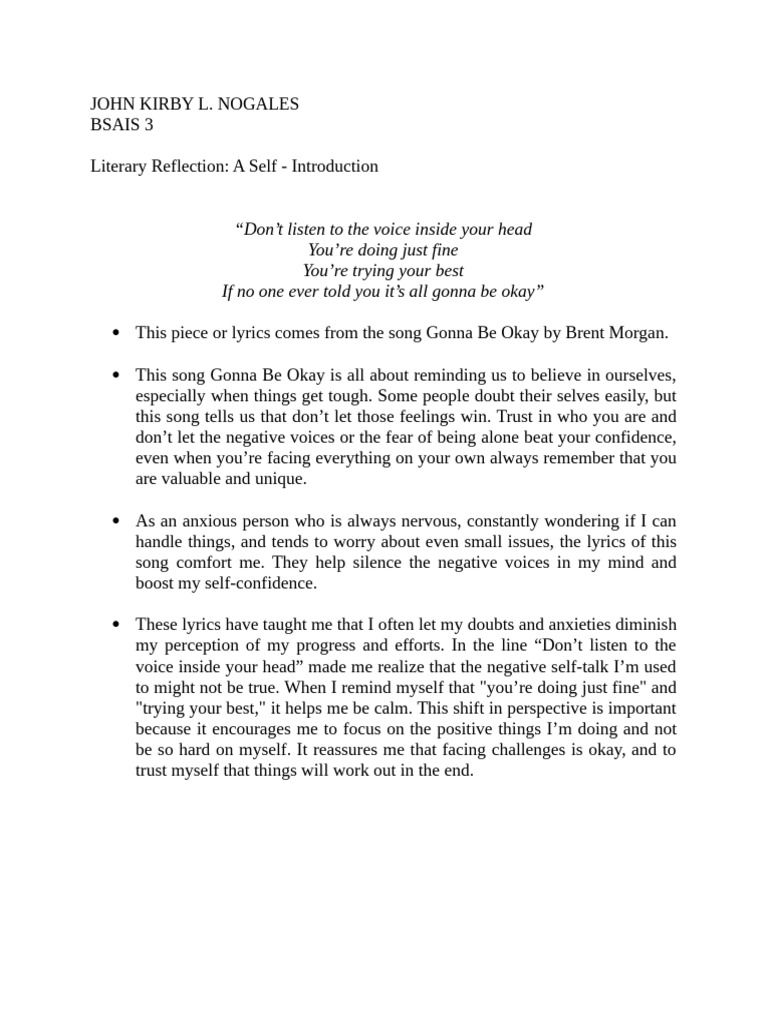 Self Intro | PDF