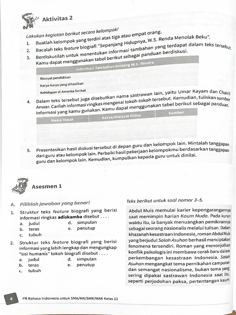 Latihan Soal Bahasa Indonesia | PDF