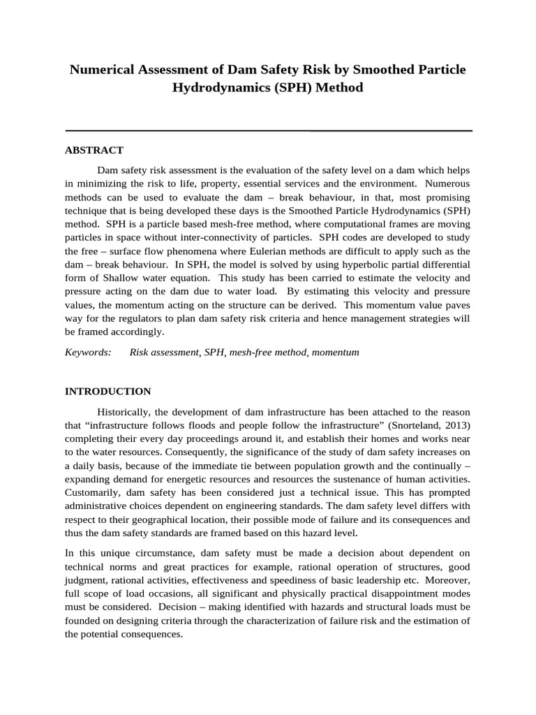 Journal of Structural Dam Simulation in Matlab | PDF