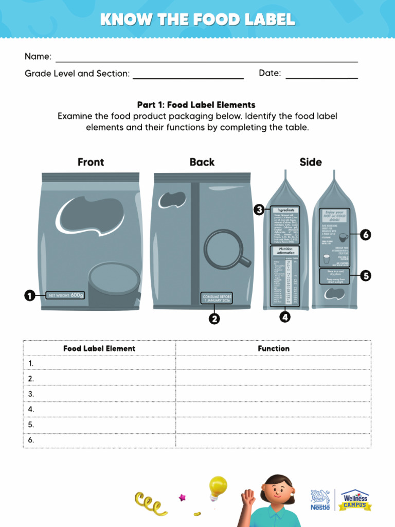 NWC Worksheet - Grade 8 | PDF