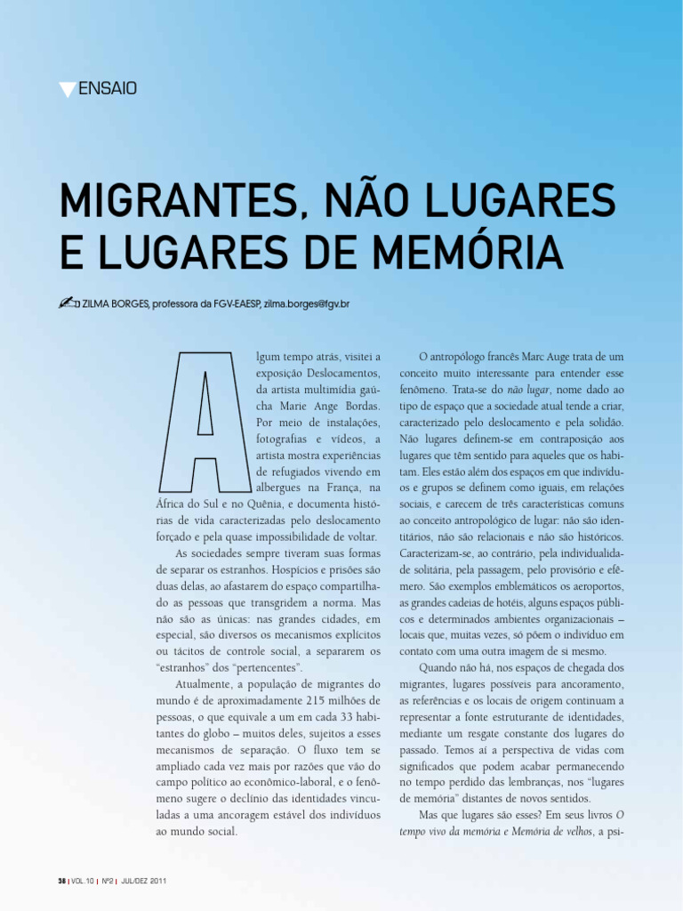 Não lugares | PDF