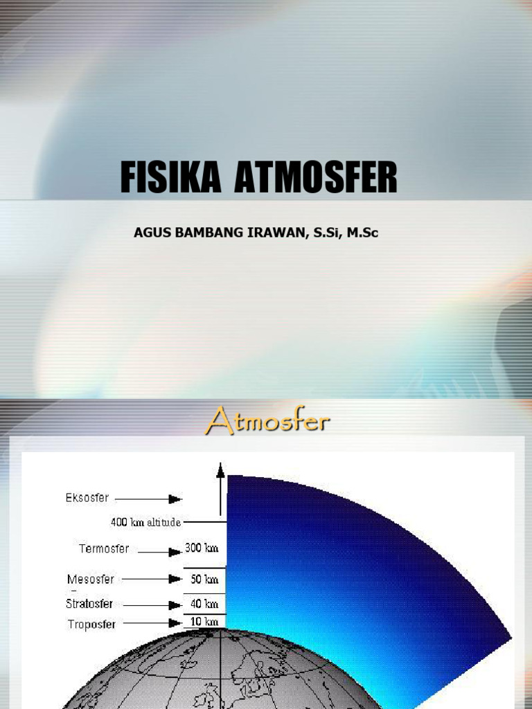 Fisika Atmosfer | PDF