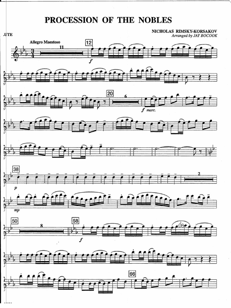 Procession of The Nobles | PDF