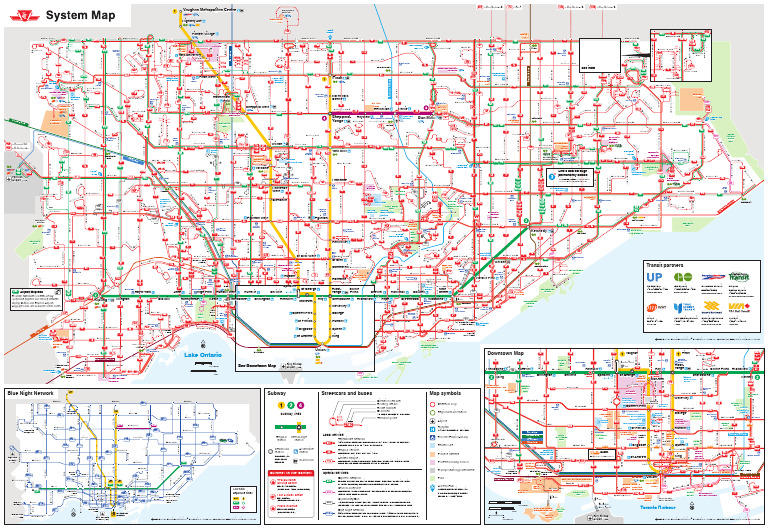 TTC SystemMap 2024-03 | PDF