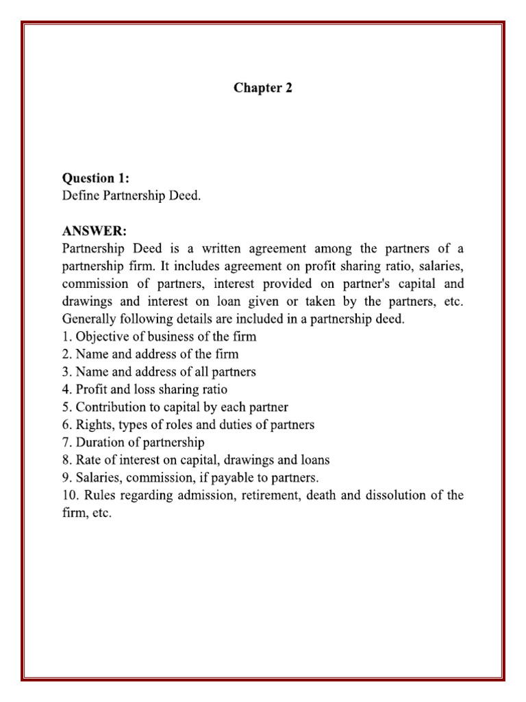 Accounting for Partnership Basic Concepts | PDF