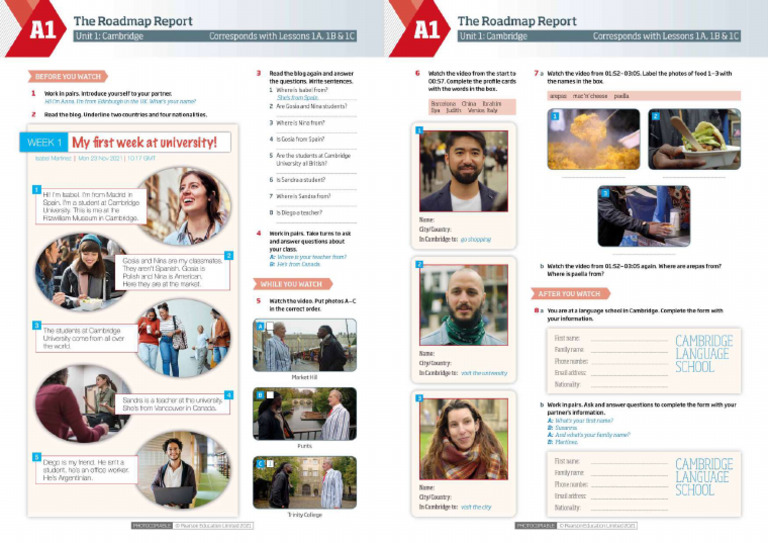 video activities | PDF