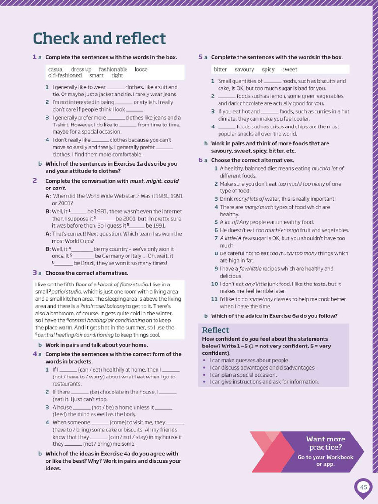 Check and Reflect | PDF