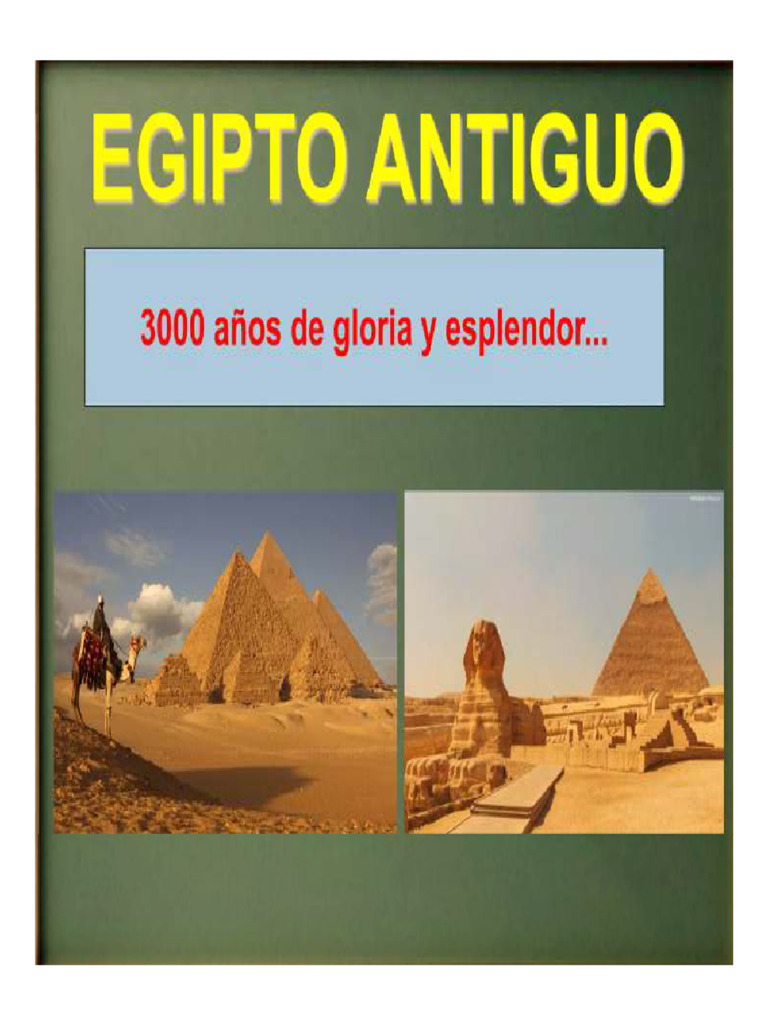 Antiguo Egipto | PDF