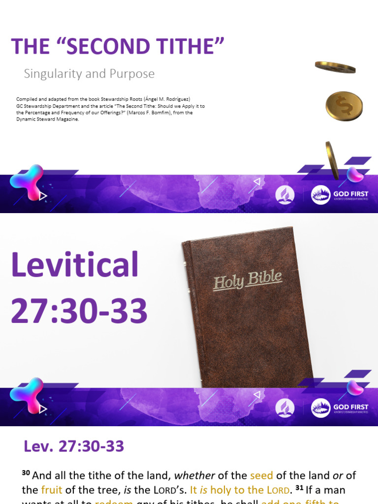 STW The Second Tithe | PDF