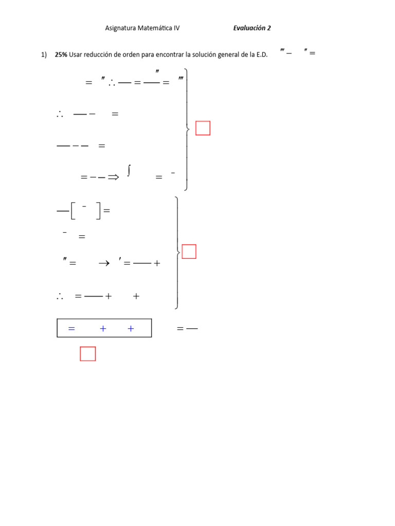 Solu-Eva 2 MAT415-2023 | PDF