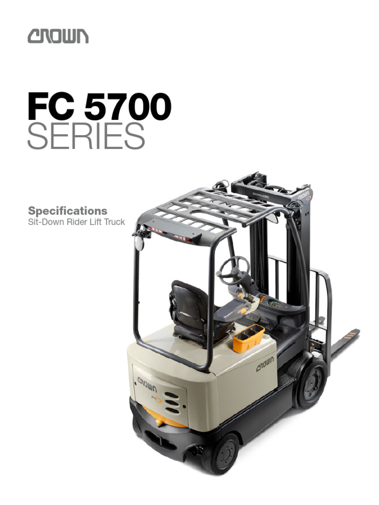 FC 5700 Specifications | PDF