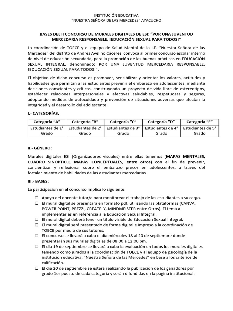 Bases Del Murales Digitales | PDF