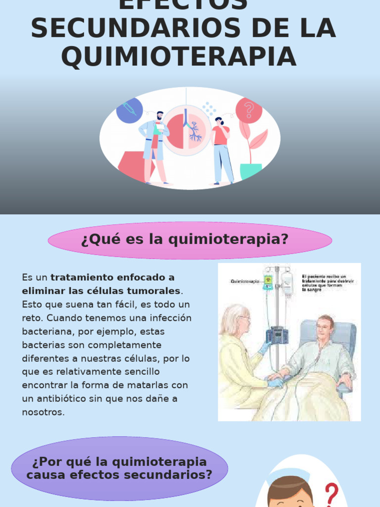 Efectos Secundarios de La Quimioterapia | PDF