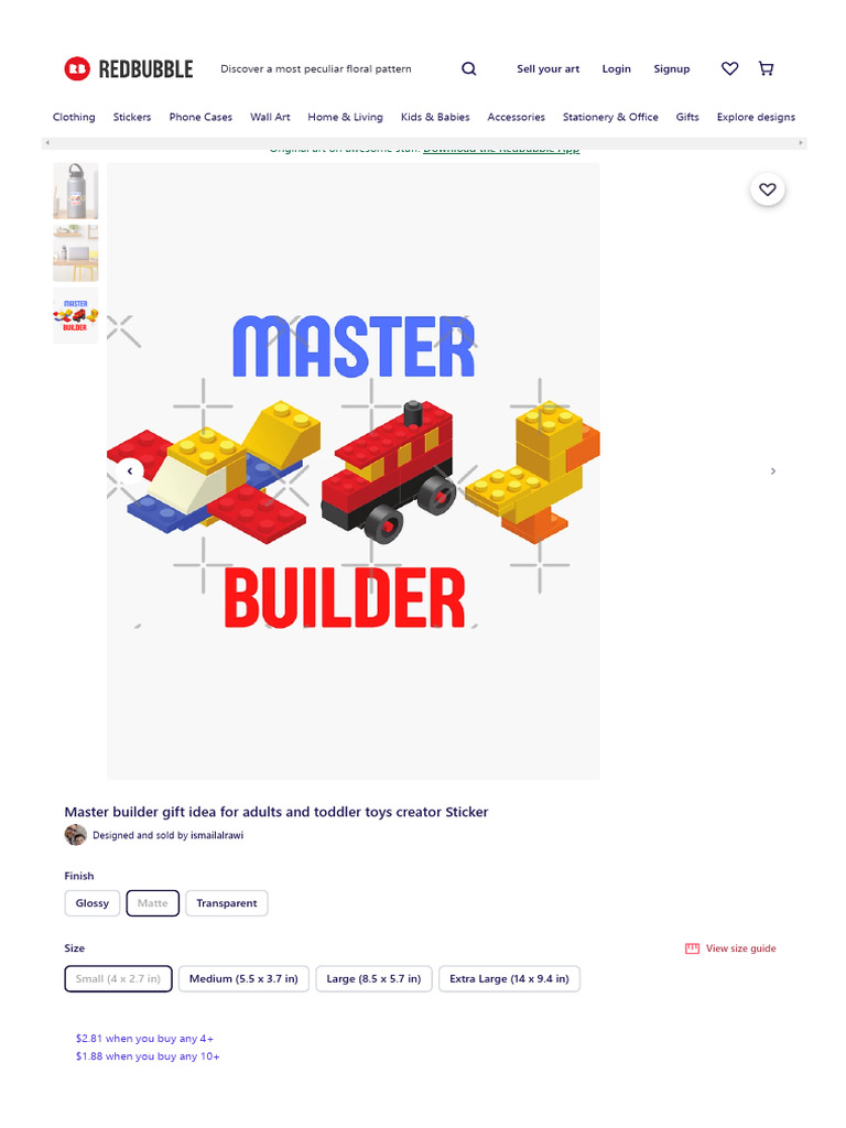 Master Builder Gift Idea | PDF