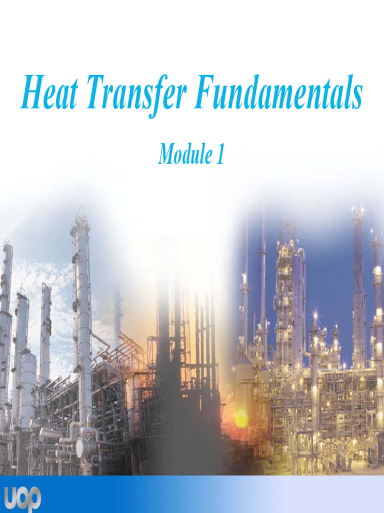 New - Lecture 1 Heat Transfer Fundamentals | PDF
