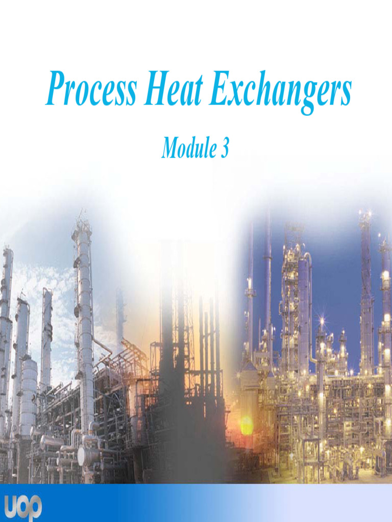 New - Lecture 3 Process Heat Exchangers | PDF