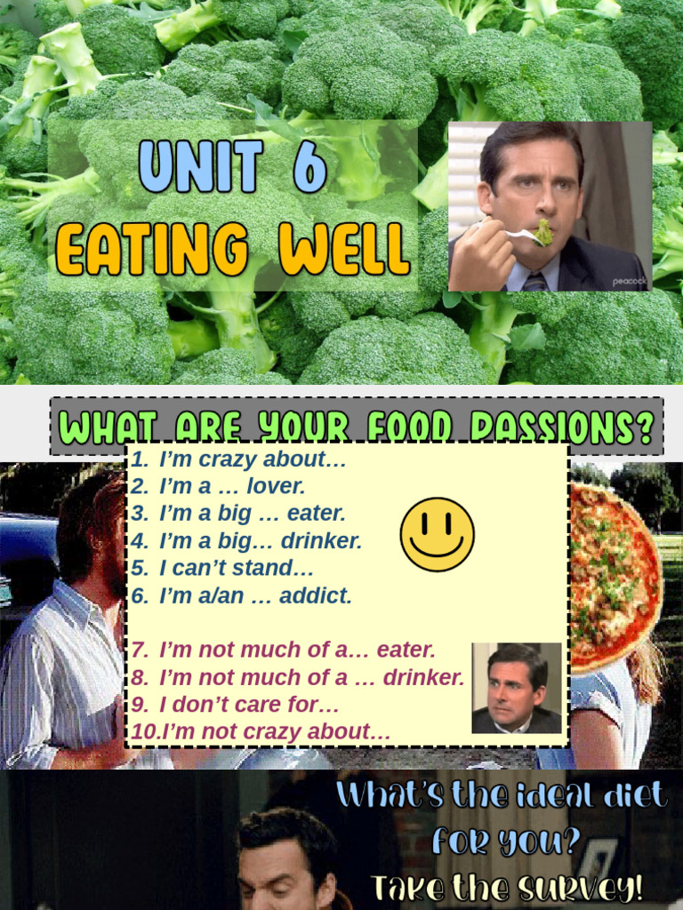 Unit 6-Eating Well | PDF | Lunch | Cuisine