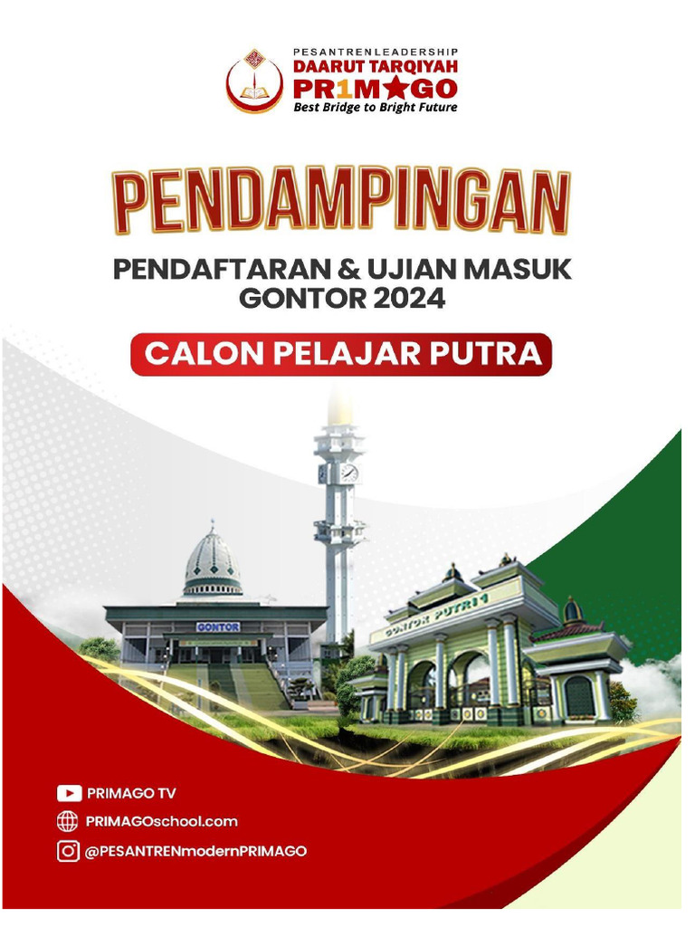 Booklet Putra Pendampingan 2024 | PDF