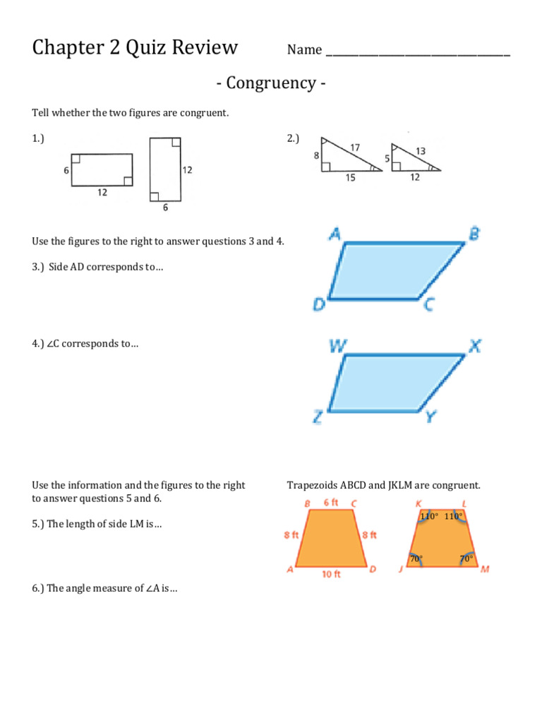 Kate Doan - Chapter 2 Quiz Review | PDF