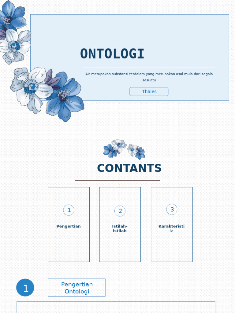 Ontologi Presentation | PDF