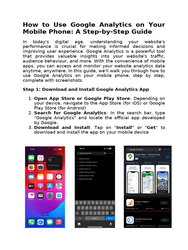 Google Analytics - Mobile - Version - Blog 16062024 Final | PDF