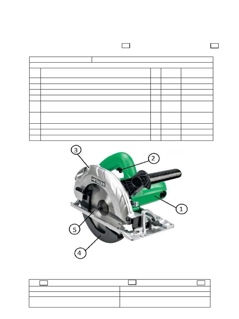 Checklist For Equipment Inspection: SN. Description Yes/No Remarks | PDF