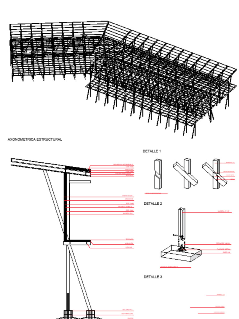 Lamina 07 Eestructural y Detalles | PDF