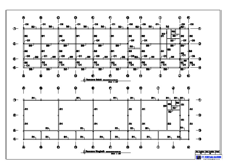 Rencana Balok & Ringbalk | PDF