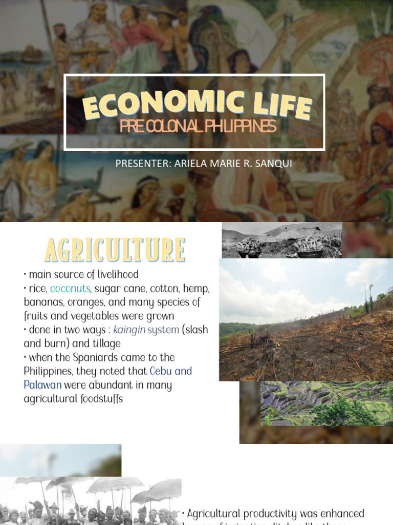 Pre Colonial Economic Life | PDF