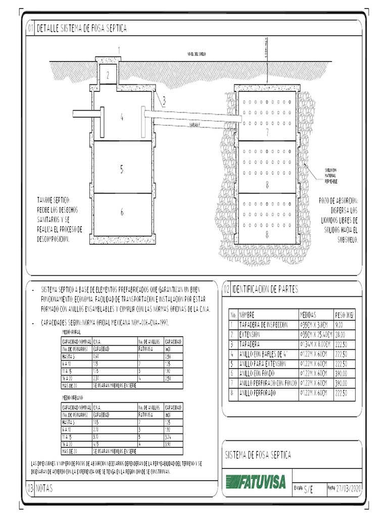 FOSA SEPTICA Rev2 | PDF