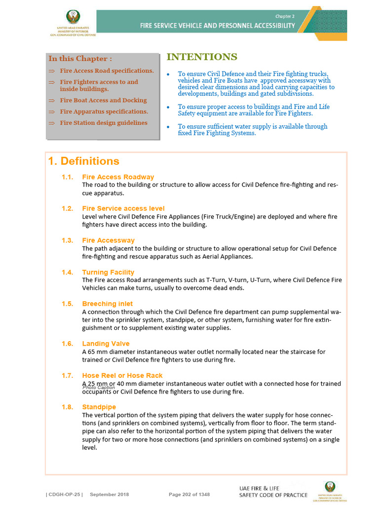 UAE FIRE CODE - ENG - SEPTEMBER - 2018 - Compressed-202-234 | PDF