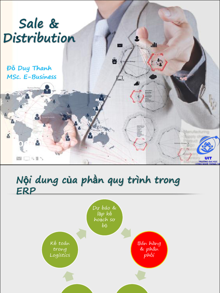 ERP - Part 2 - ERP Processes - Sale and Distribution - Fullpw - Erpclass | PDF