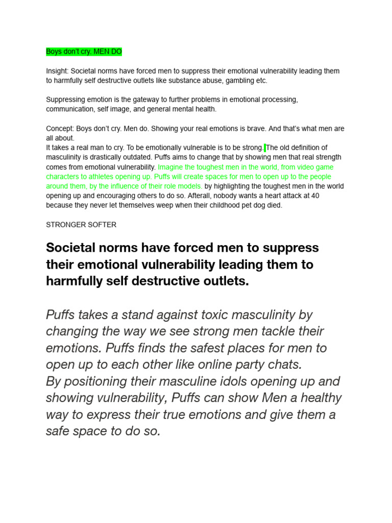 PUFFS | PDF | Emotions | Social Science