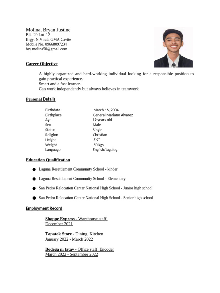 resume 2024 | PDF