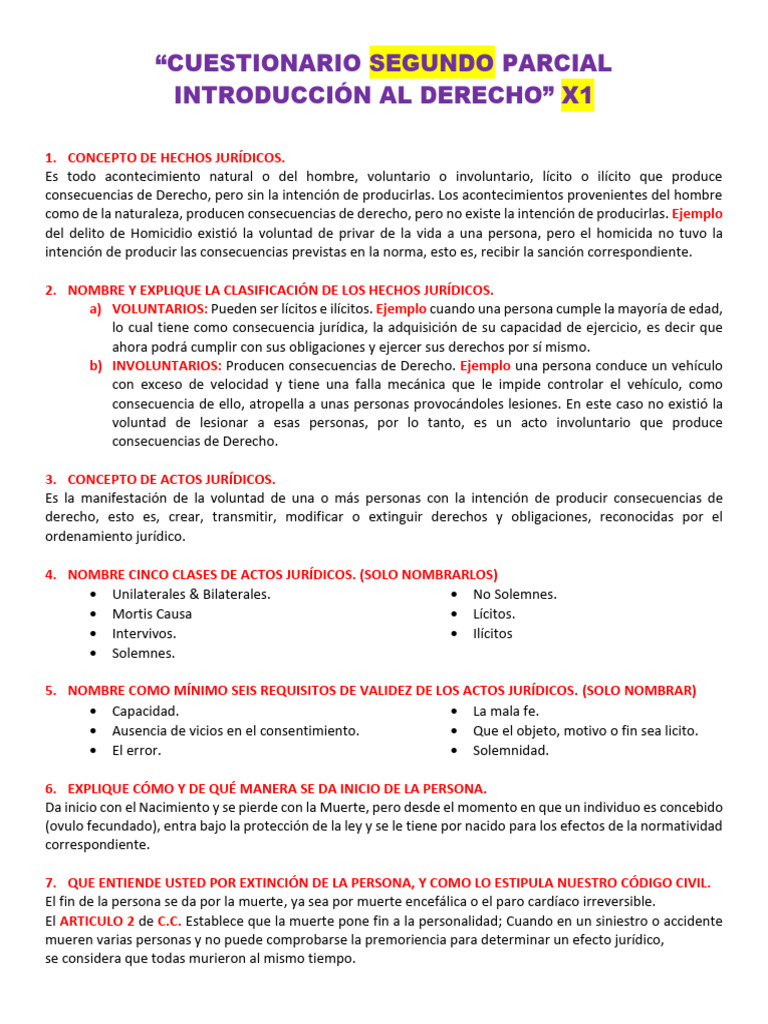 Cuestionario Ii 2024. | PDF