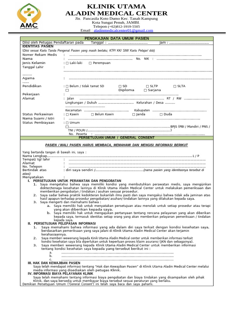 Klinik Utama 1 | PDF