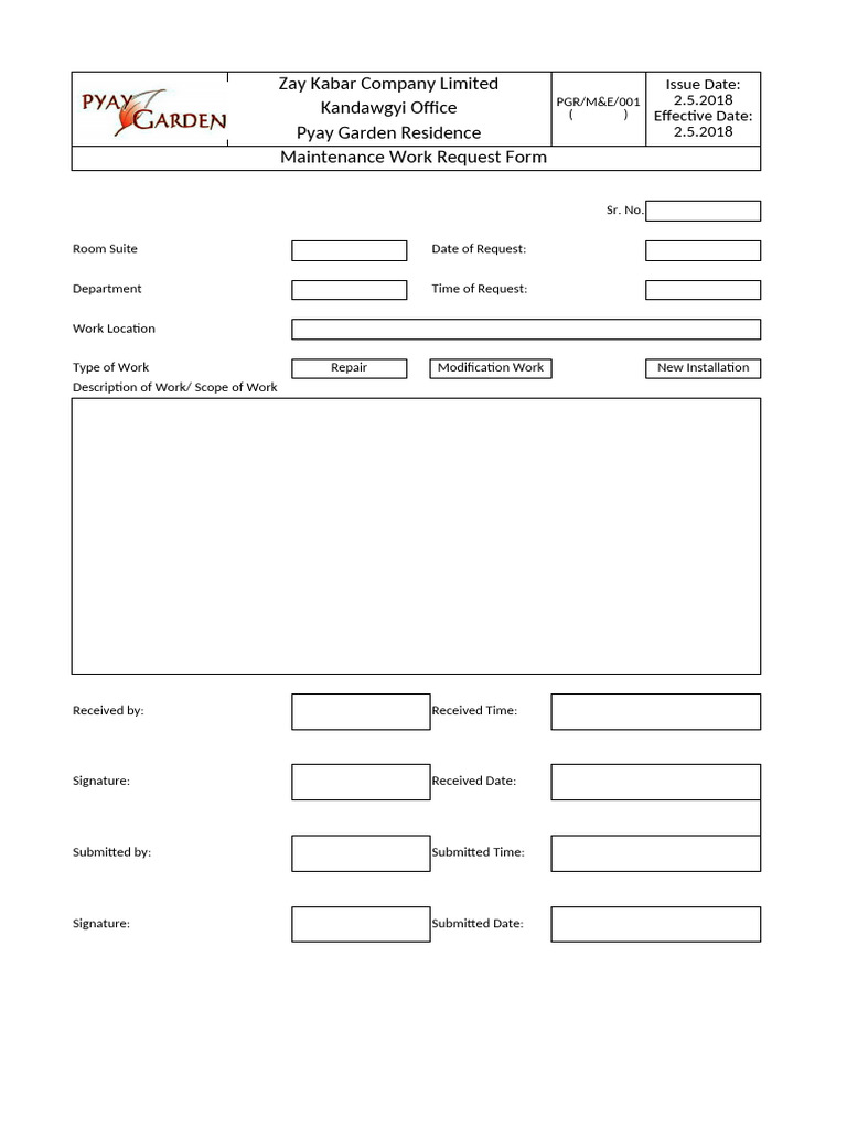 MR Request Form - 1 | PDF