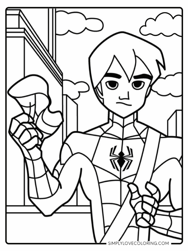 Spider-Man-without-mask-Spiderman-coloring-pages | PDF