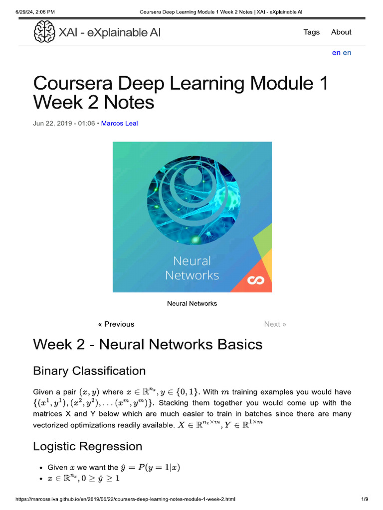 Bullets points of lectures | PDF