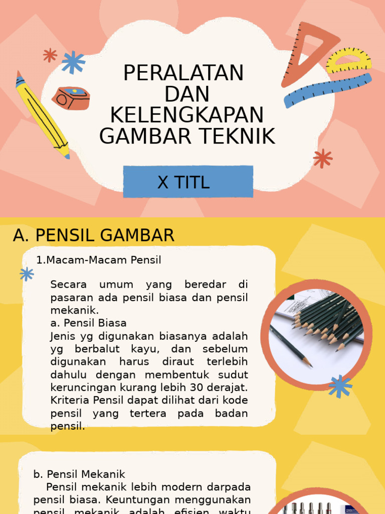 Gambar Teknik Bab I | PDF
