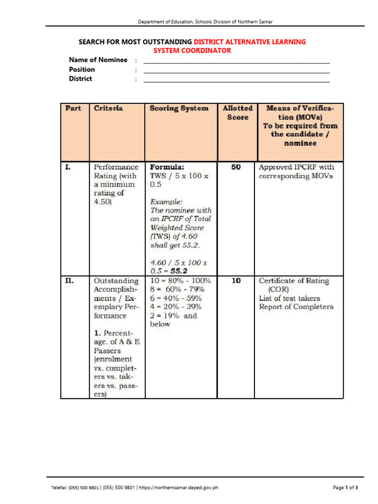 District ALS Coordinator | PDF