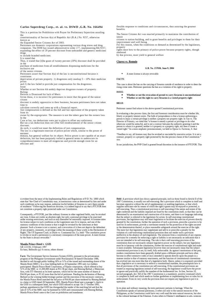 Constitutional Law 2 Case Digests | PDF