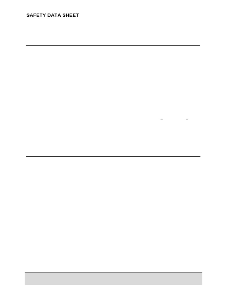 Advance Ax3 Msds 430 | PDF