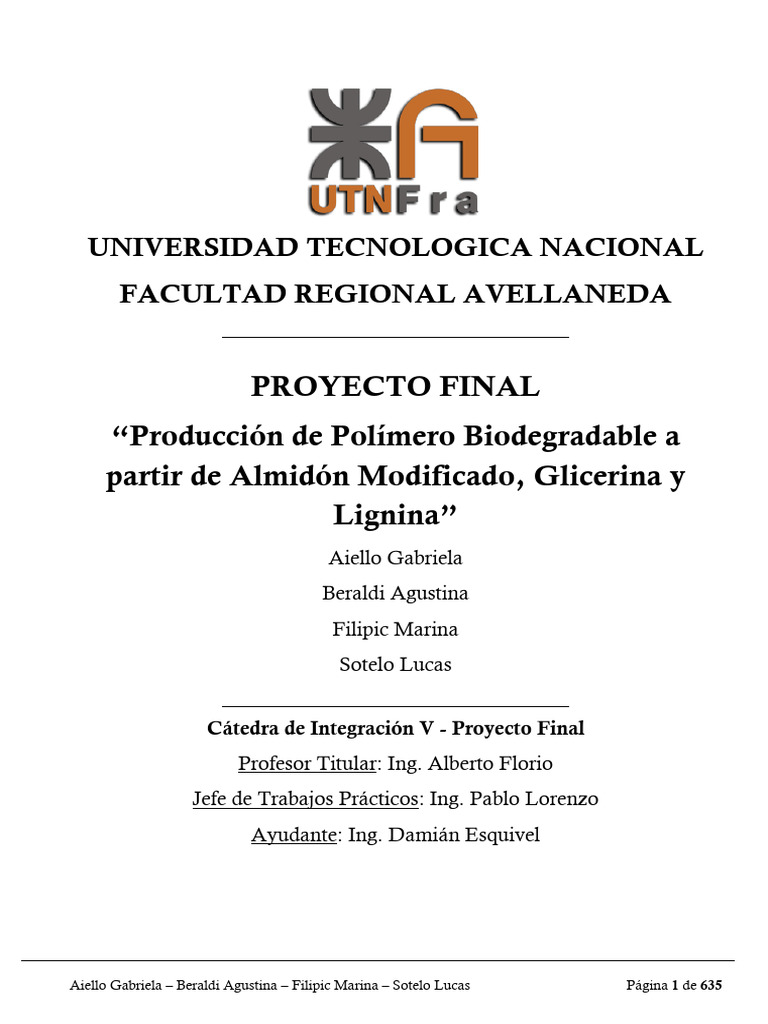 Proyecto Final Agosto 2020 - Recopilacion de Capitulos- (1)SOTELO | PDF