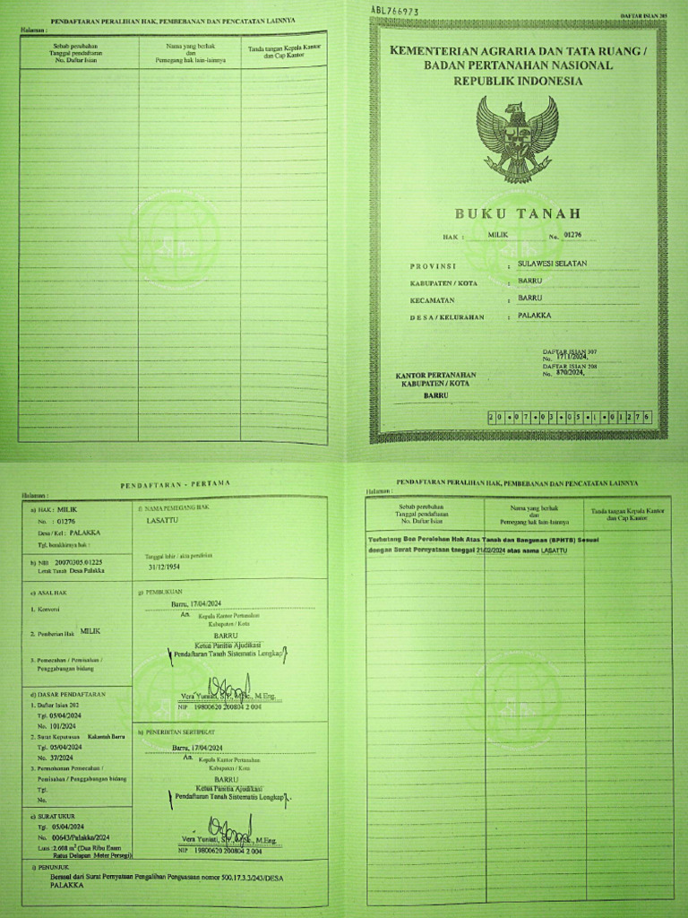 BT HM (1276) PLK | PDF