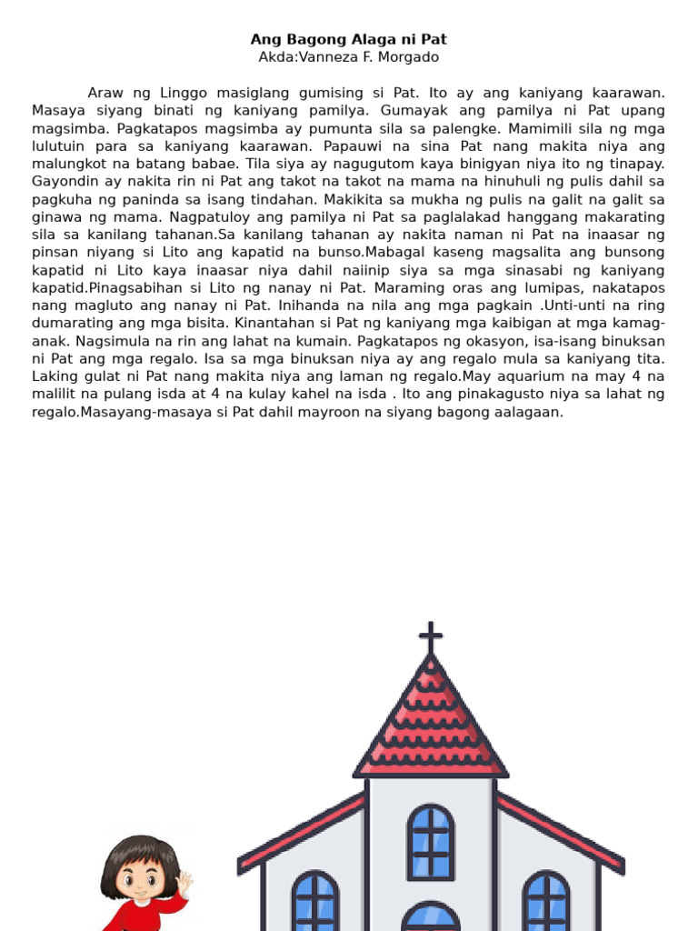 Ang Bagong Alaga Ni Pat | PDF